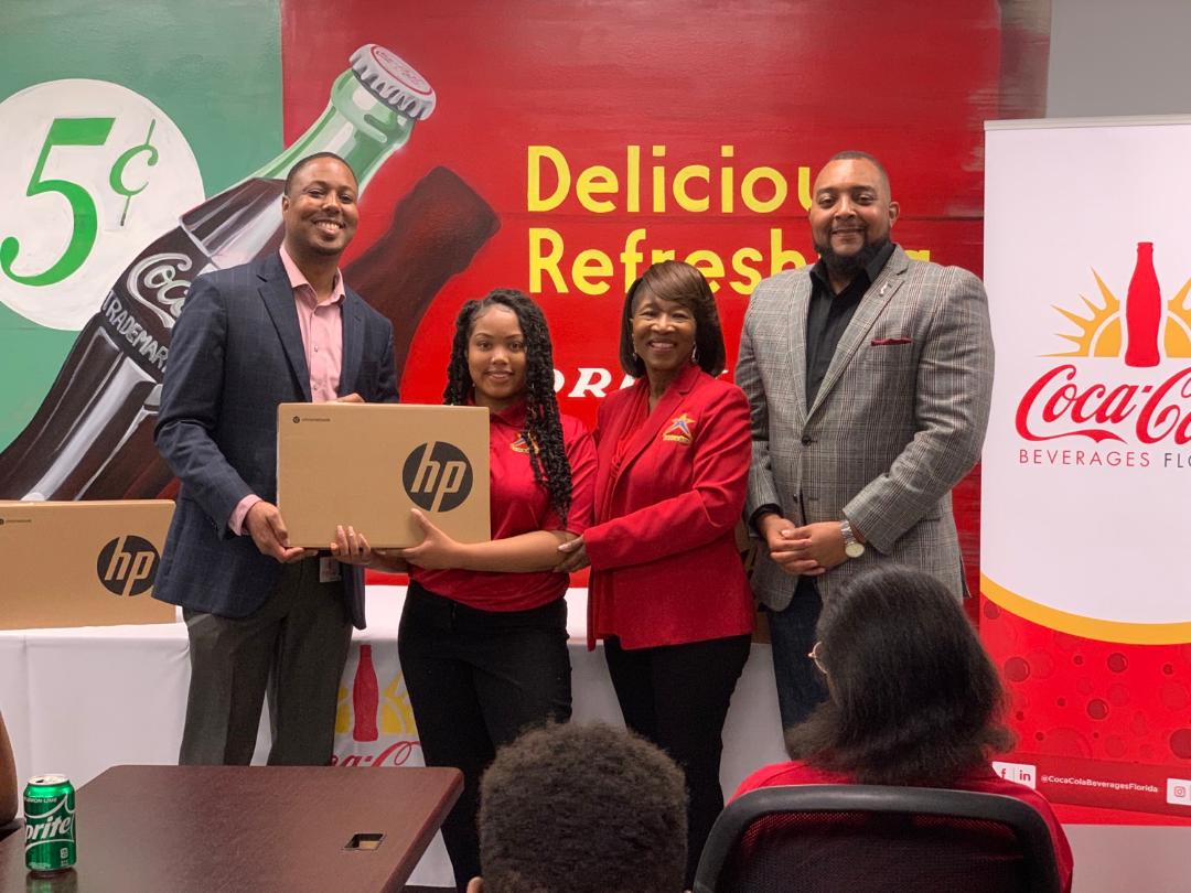 New 100 Stars Teen Center Receives Laptop Donations from Coke Florida ...