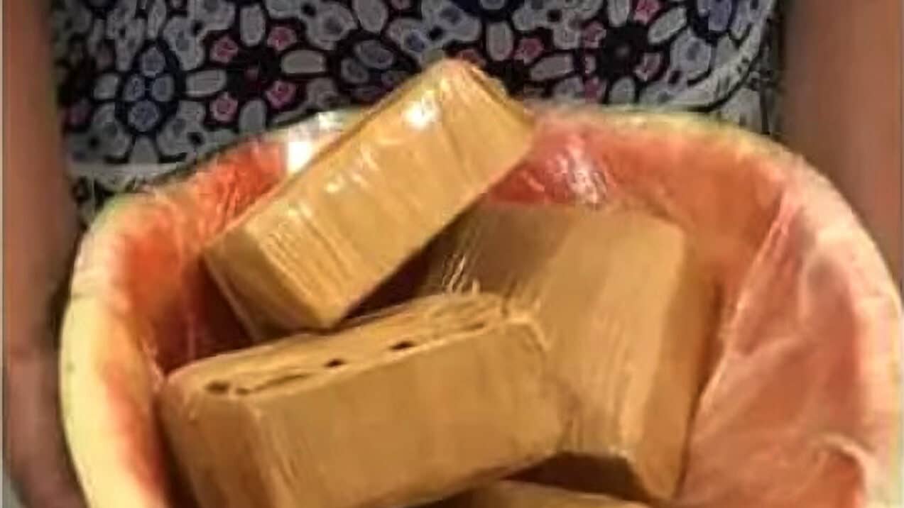 Cocaine Trafficker Used Hollowed-Out Watermelon as Fake Baby Bump ...