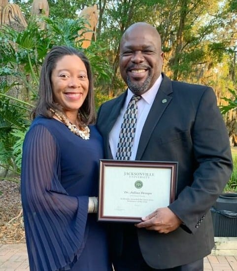 Demps Makes History at JU - Free Press of Jacksonville