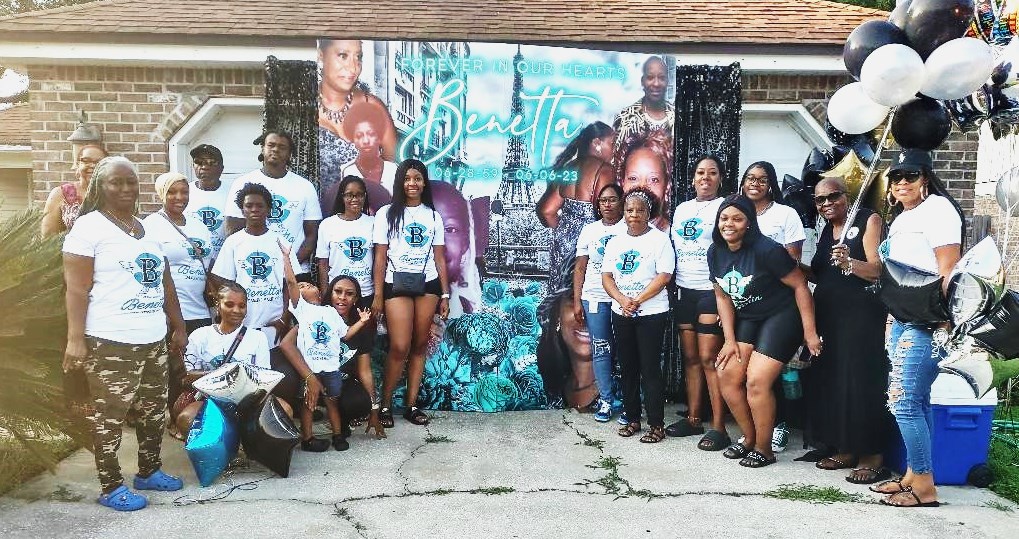 Benetta Ross-Barnes Family and Friends Release Balloons for 64th ...