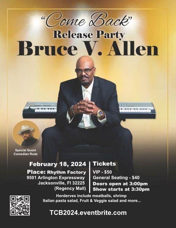 Bruce V Allen's "The Come Back" in Jax! - Free Press of Jacksonville