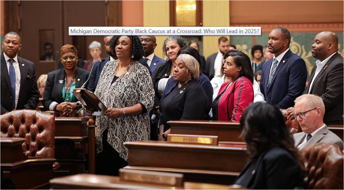 Michigan Democratic Party Black Caucus at a Crossroad: Who Will Lead in ...